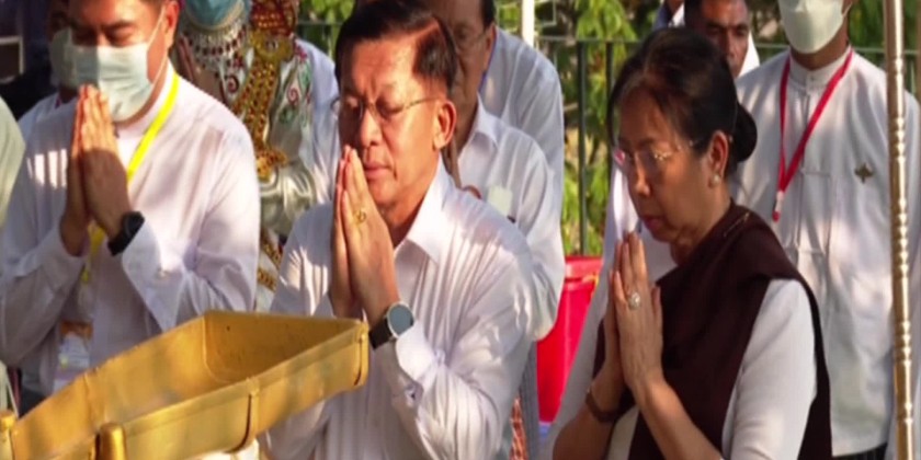 Kason Water Pouring Festival: Celebration held in Nay Pyi Taw | Myanmar ...
