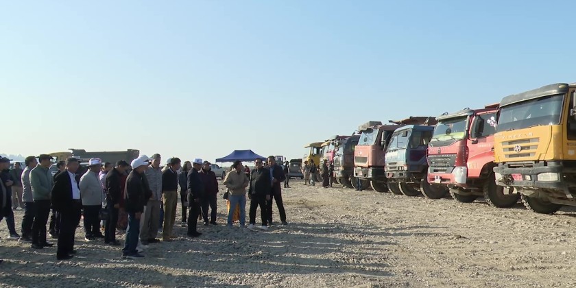 Protection from Flooding: Kachin State CM attended opening of sandbar ...