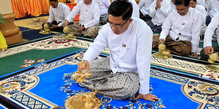 Waso Robe Offering: Kayah State CM attended Waso Robe offering ceremony ...