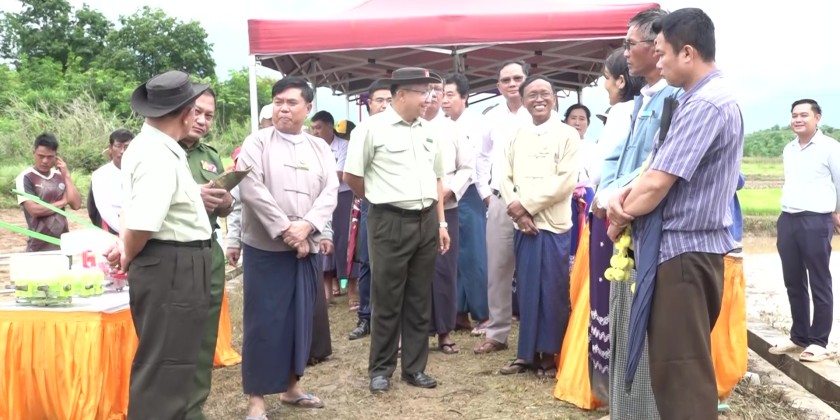 Field Demonstration : Direct paddy seed sowing demonstrated in Kengtung ...