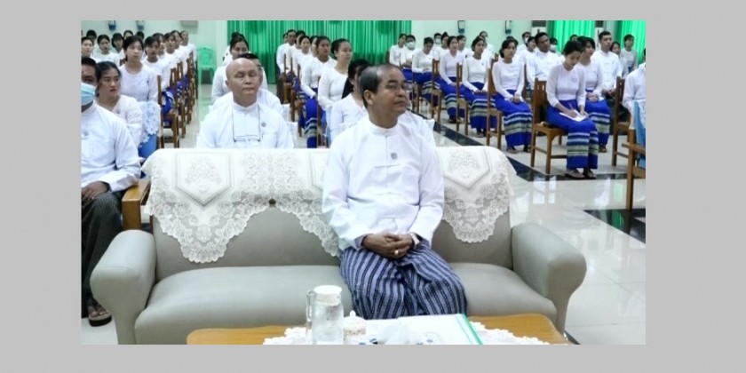 Computer basic training :MoL Union Minister attends opening ceremony ...