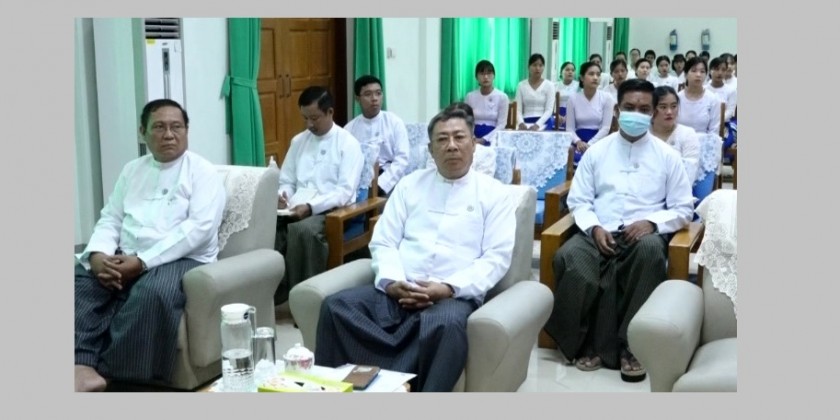 Computer basic training :MoL Union Minister attends opening ceremony ...