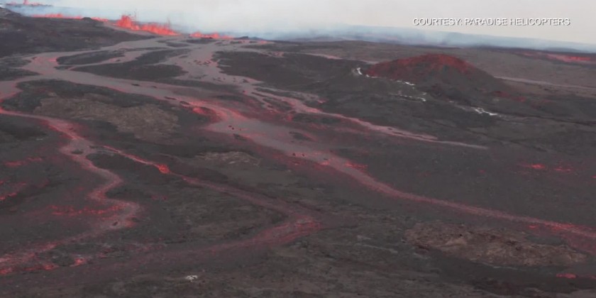 Lava flows from Mauna Loa; first time in 40 years | Myanmar ...