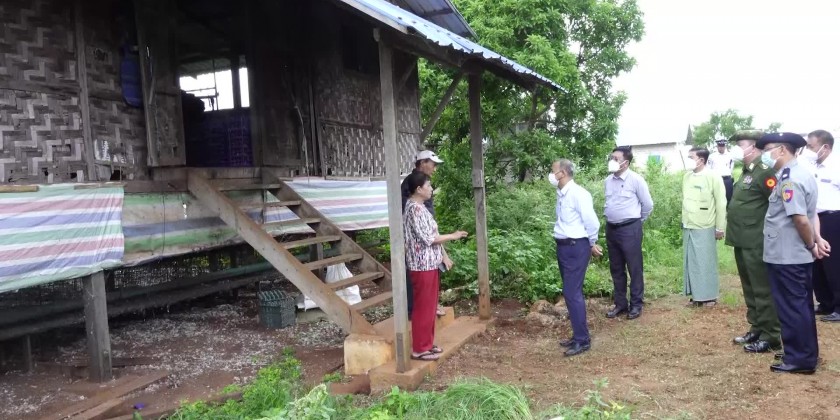 Livestock Sector: Chief Minister inspects Shan Yoma Livestock Zone 2 ...