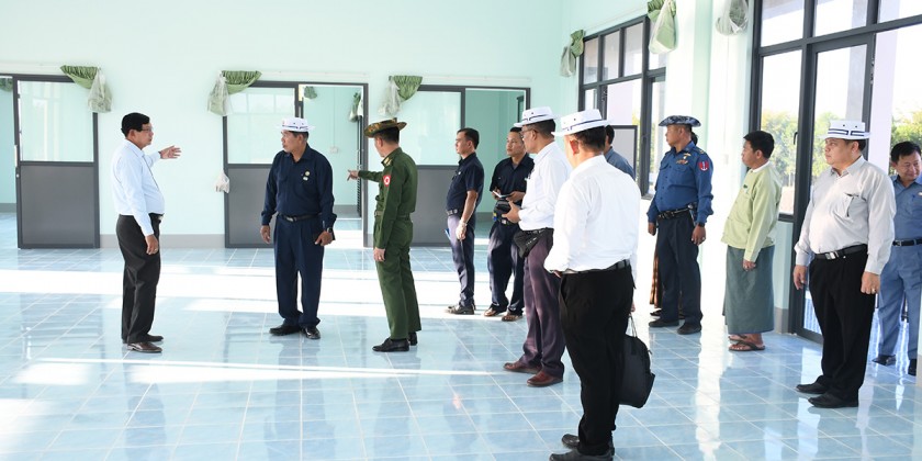 Livestock breeding zone :YGN Region CM inspected livestock breeding ...