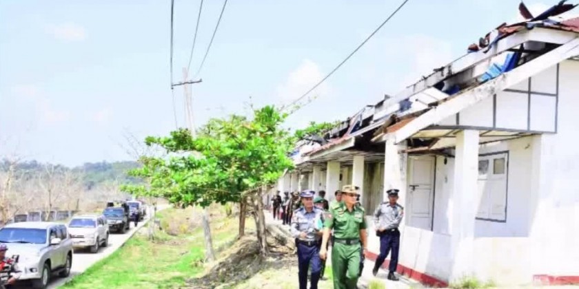 Rehabilitation tasks: Rehabilitation tasks commenced in Kyaukpyu ...