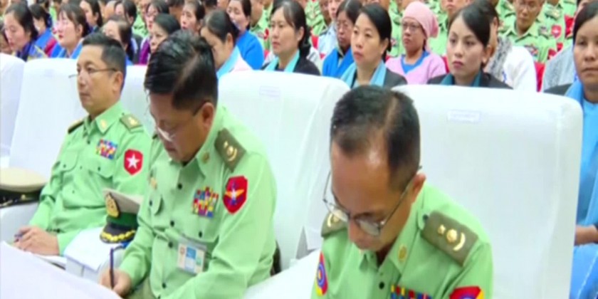 Meeting in Pyin Oo Lwin: SG holds meeting at Defence Services Academy ...