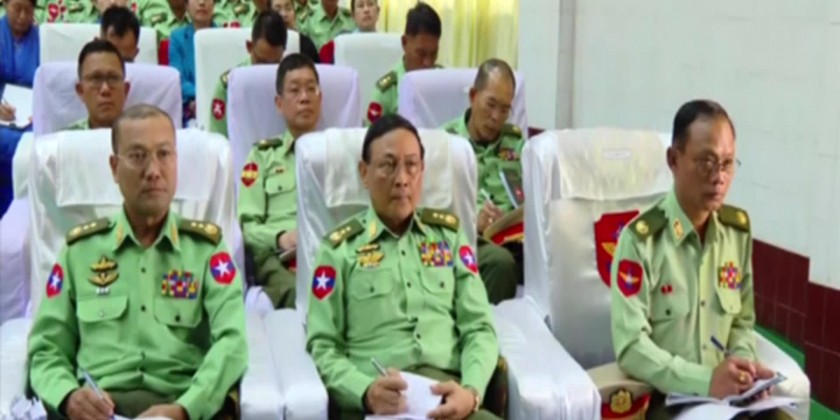 Meeting in Pyin Oo Lwin: SG holds meeting at Defence Services Academy ...