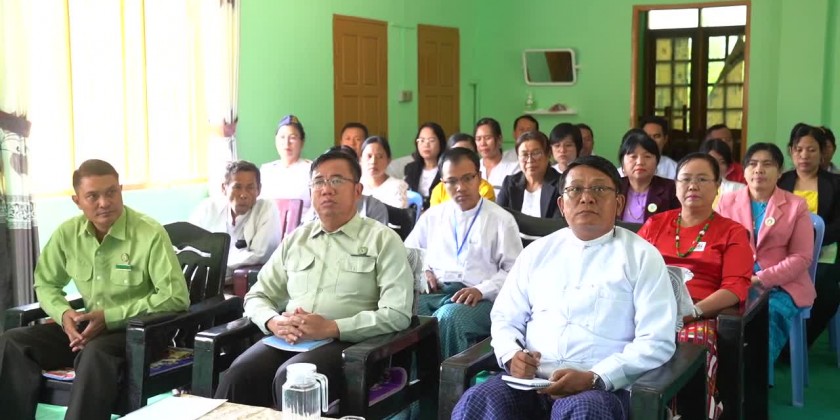 Training opening ceremony: MGY CM attended the opening ceremony ...
