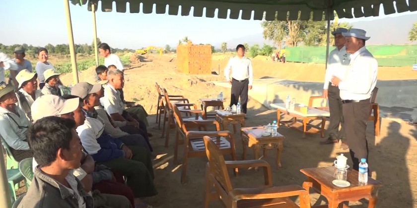 Agricultural development: MoALI DM inspected Electric water pumping ...