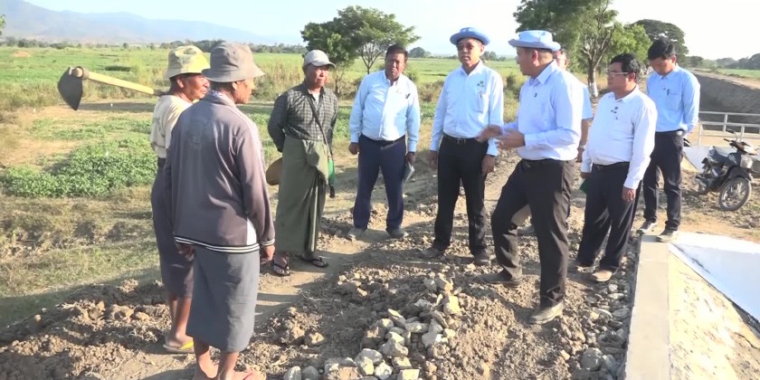 Agricultural development: MoALI DM inspected Electric water pumping ...