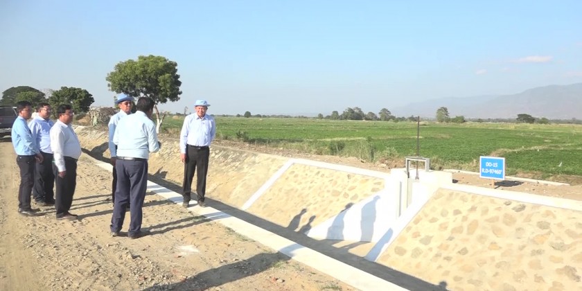 Agricultural development: MoALI DM inspected Electric water pumping ...