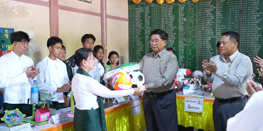 School Library Development : Reading Habit Promotion Campaign in Magway ...