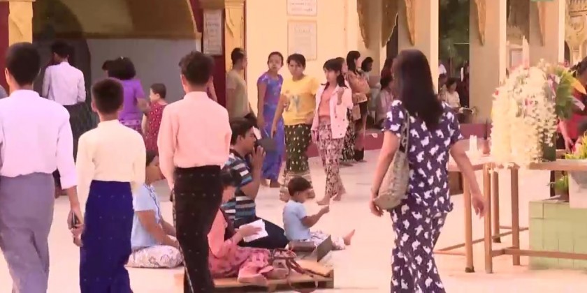 Buddha Pujaniya Festival : Preparations for Mya Thalun Pagoda festival ...