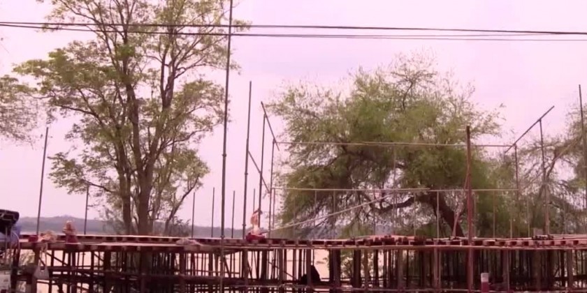 Thingyan Water Pandals: Thingyan festival preparing in Magway Region ...