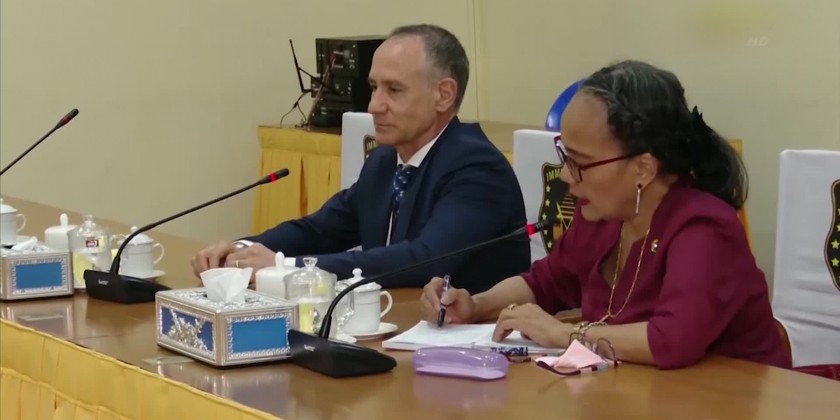 Matters on UN agencies’ staff: UN Resident Coordinator paid courtesy ...