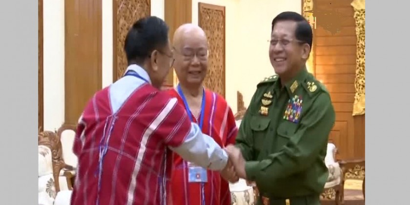 Meeting for Peace: SAC Chairman received Kayin ethnic leader and ...