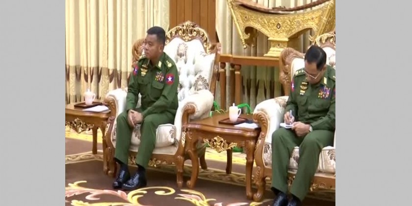Meeting for Peace: SAC Chairman received Kayin ethnic leader and ...