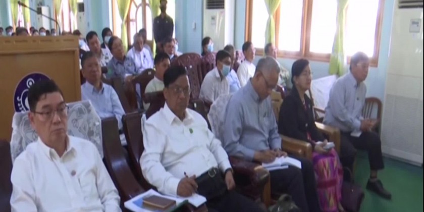 Meeting in Kyaukphyu: SAC Chairman calls for efforts for development ...