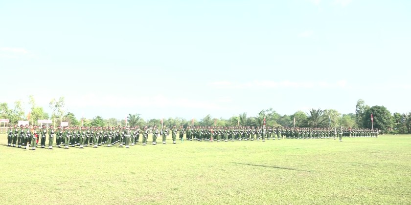 Completion of military training: 10th batch of peoples’ military ...