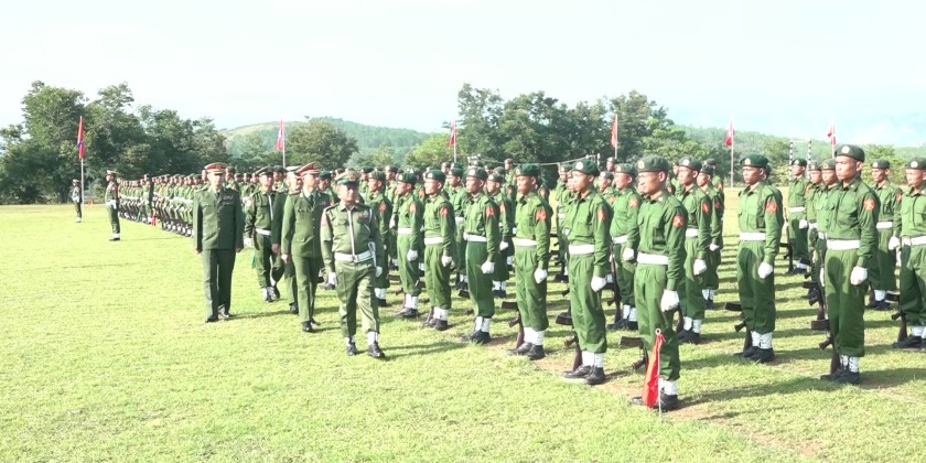 Completion of military training: 10th batch of peoples’ military ...