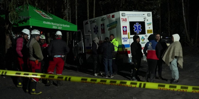 Six workers trapped after mine explosion in Colombia | Myanmar ...