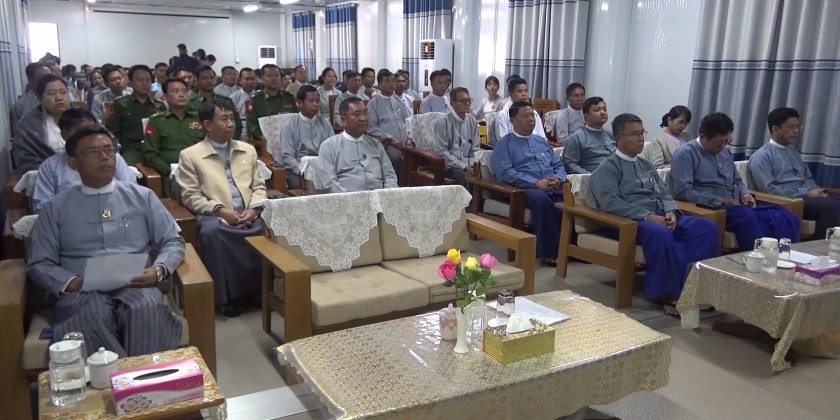 Opening of Training Course: Training on Usage of One Map Myanmar ...