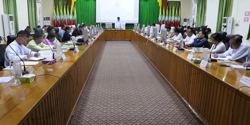 Meeting on PWDs in Mon State: Mon State CM attended the meeting ...