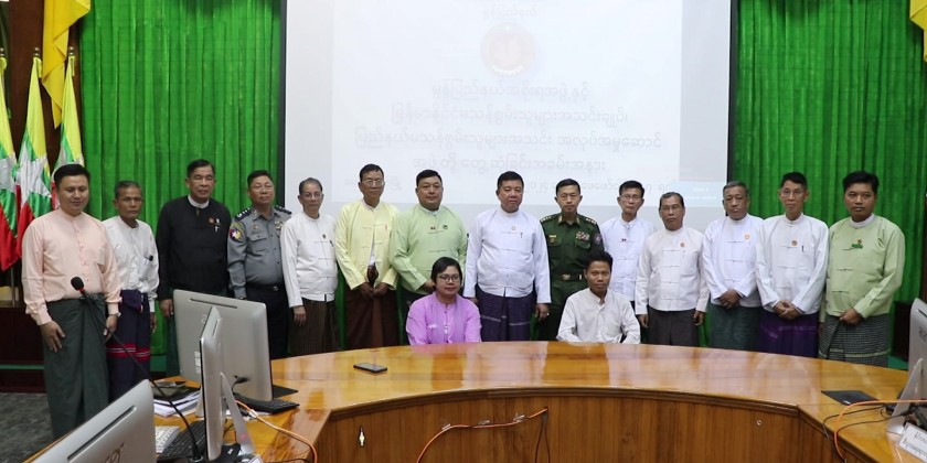 Meeting on PWDs in Mon State: Mon State CM attended the meeting ...