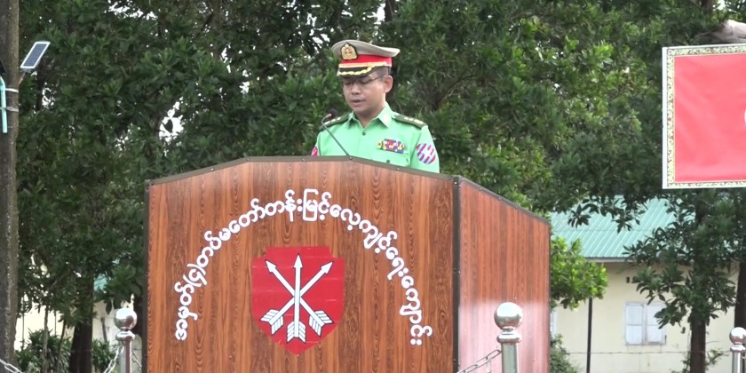 Opening of Military Training: Mon State CM attended the ceremony ...