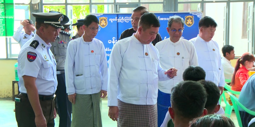 Observing field activities : Mon State CM observed issuance of NSCs ...