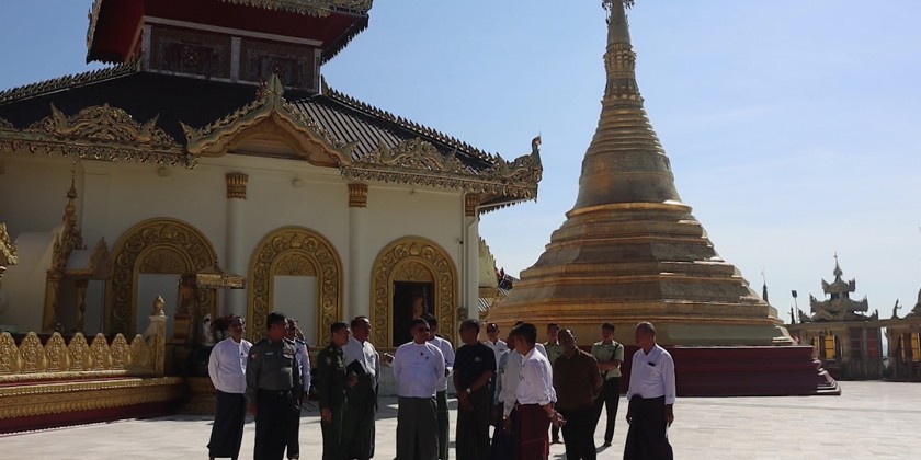 Religious Affairs: Mon State CM visits Kyaikthanlan Pagoda | Myanmar ...