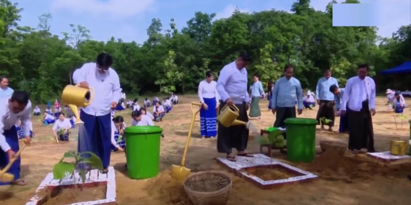 Monsoon Tree Planting Ceremony: 538 saplings planted by the Ministry of ...