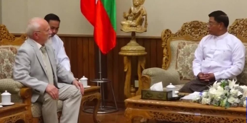 Myanmar / Russia :SAC Member Dy Prime Minister receives delegation ...