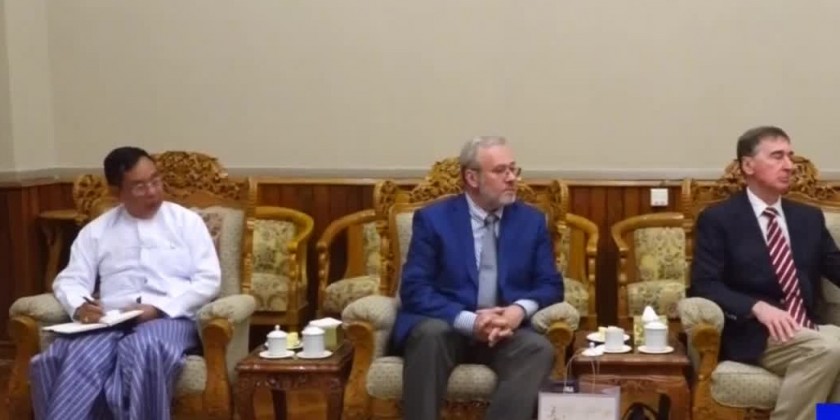 Myanmar / Russia :SAC Member Dy Prime Minister receives delegation ...