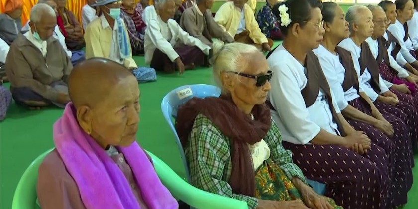 Myanmar’s Oldest Person: Lives healthily at Min Gan Gyi in Magway ...