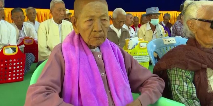 Myanmar’s Oldest Person: Lives healthily at Min Gan Gyi in Magway ...