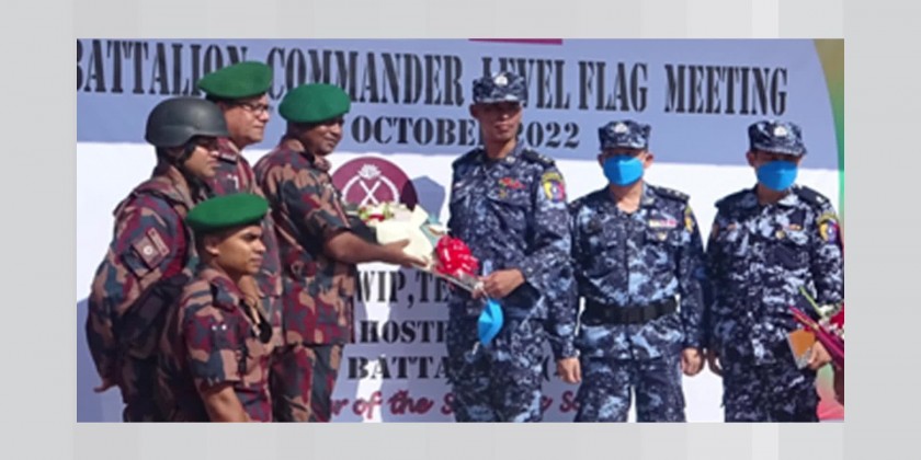 Myanmar-Bangladesh: Battalion Commander Level Flag Meeting held ...