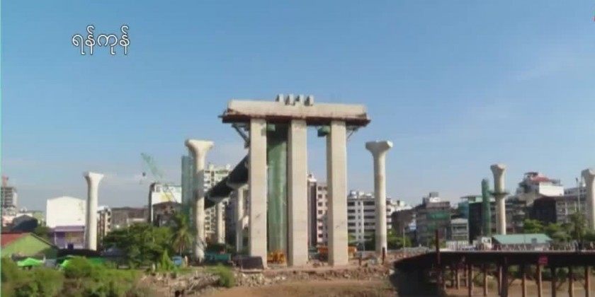 Myanmar-Korea friendship bridge:Construction works completed at over 49 ...