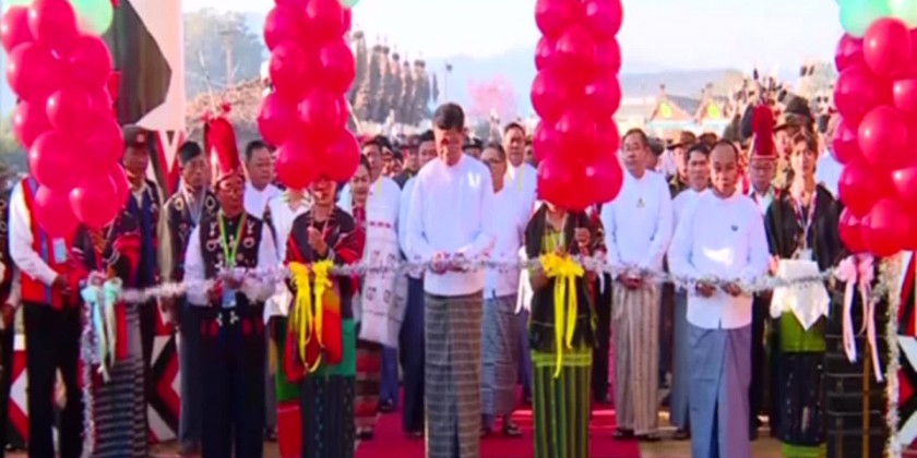 Naga New Year Festival: SAC members attended the festival | Myanmar ...