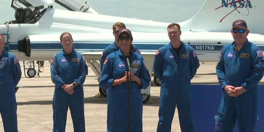 US astronauts prep for first crewed flight on Boeing's Starliner ...