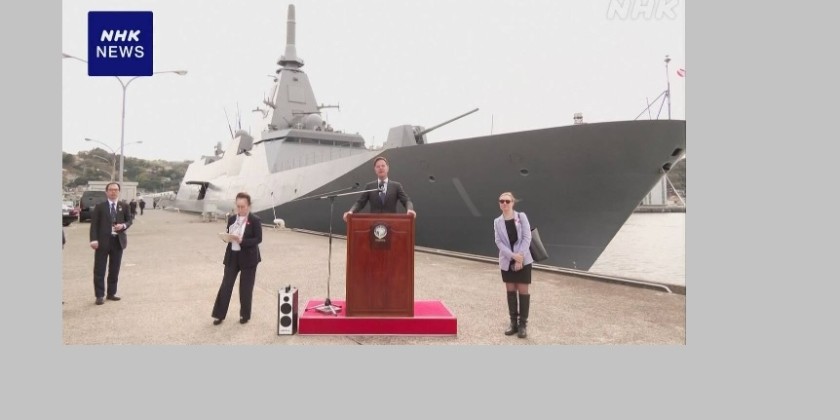 NATO chief visits Maritime Self-Defense Force base near Tokyo | Myanmar ...