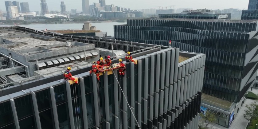 New Firefighting Drone Debut in Shanghai | Myanmar International TV