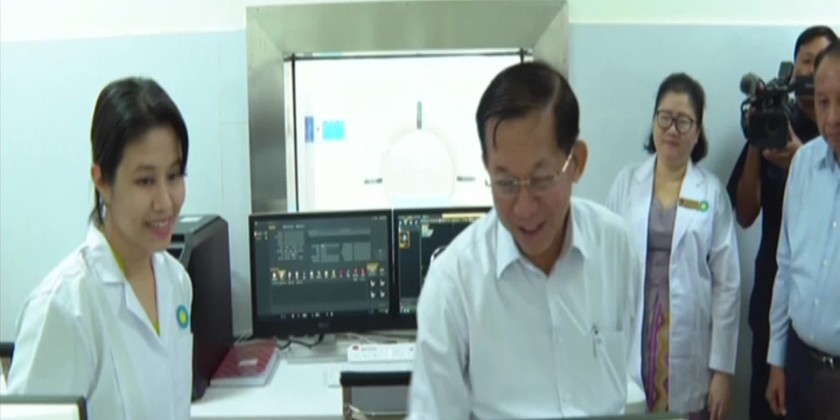 New Health Facility: 7-storey annex opened at Yangon General Hospital ...