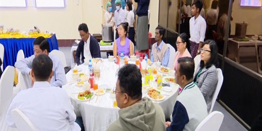 New Year Gathering: Celebration at the Ministry of Industry | Myanmar ...