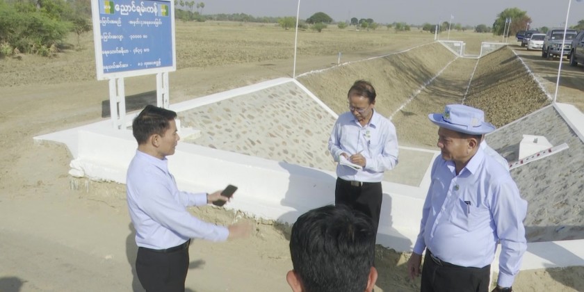 Enhancing Irrigation Infrastructure :Nyaung Yan Min-Hla Lake Project ...
