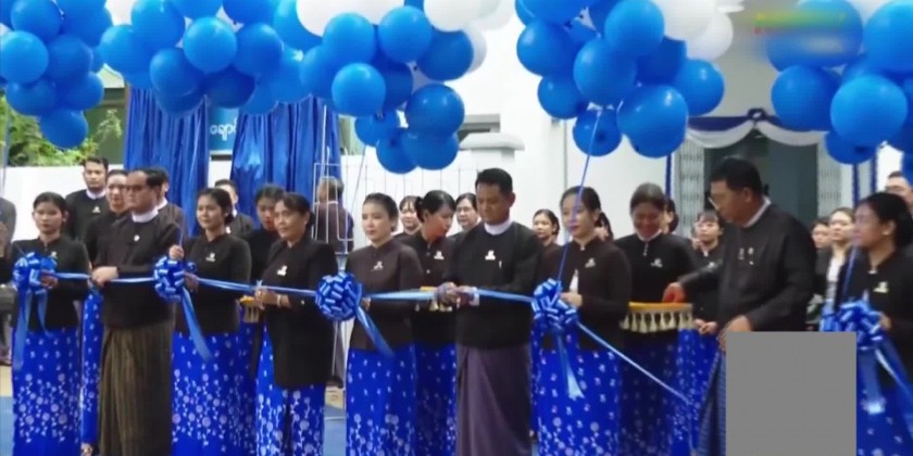 Opening Ceremonies: New office buildings and staff housing | Myanmar ...