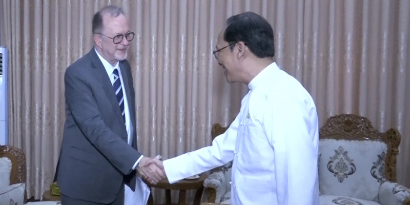 Paying courtesy call: UNICEF delegation paid a courtesy call to MoH UM ...
