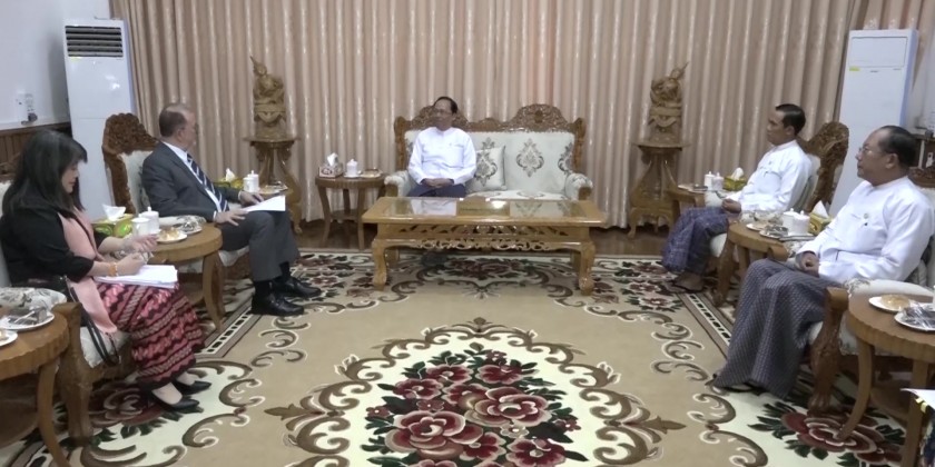 Paying courtesy call: UNICEF delegation paid a courtesy call to MoH UM ...