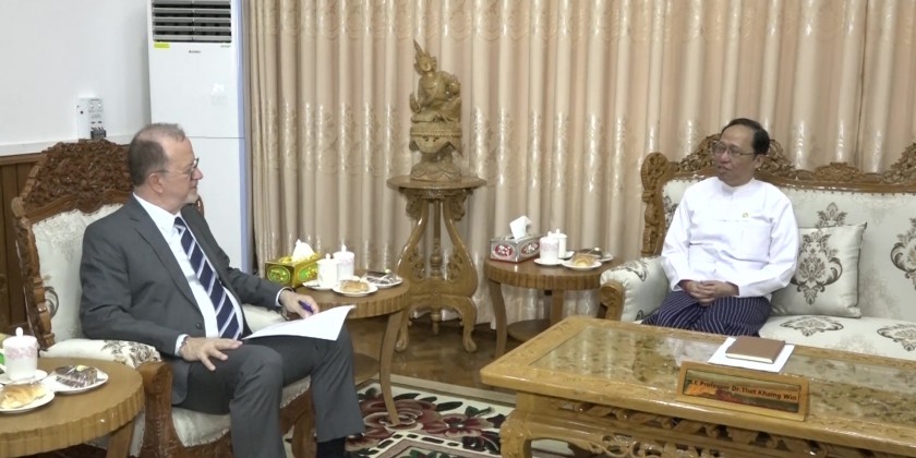 Paying courtesy call: UNICEF delegation paid a courtesy call to MoH UM ...